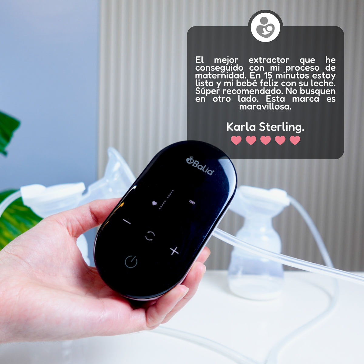 Extractor de leche doble - Ecológico y portátil | Balia - balia.cl