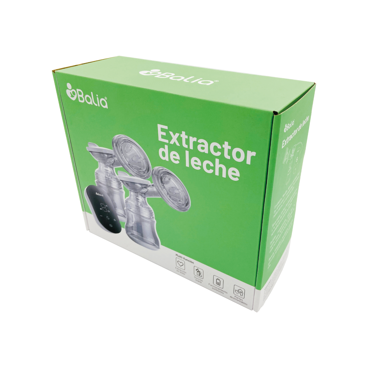 Extractor de leche doble - Ecológico y portátil | Balia - balia.cl